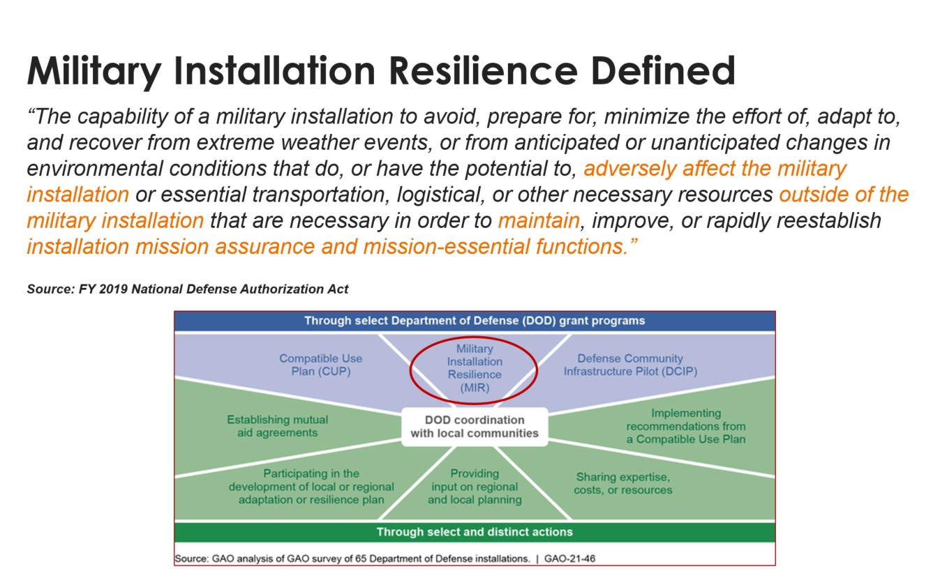 JBLM Military Installation Resiliency Review - South Sound Military and ...
