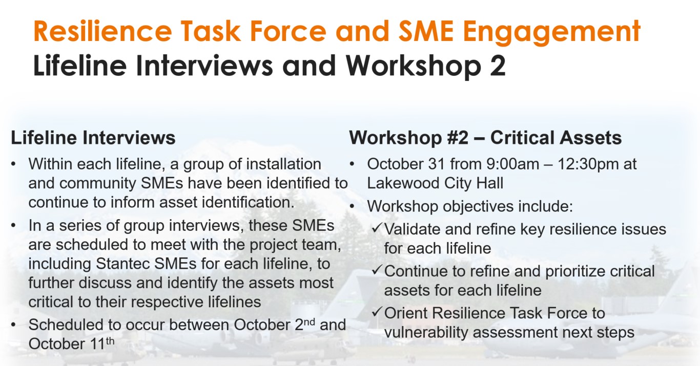 JBLM Military Installation Resiliency Review - South Sound Military and ...